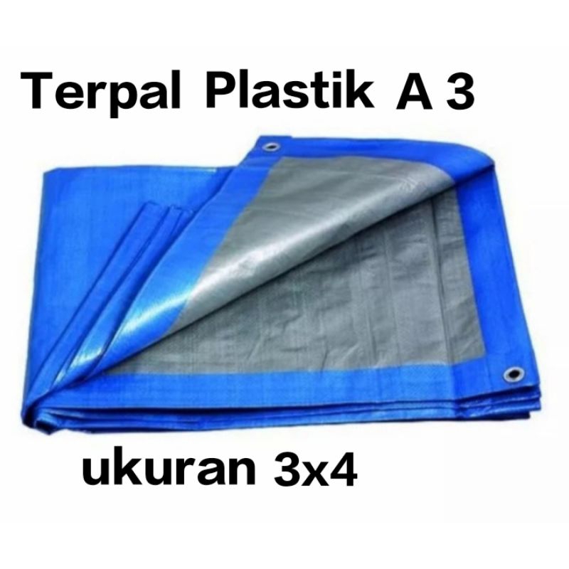 Jual terpal plastik A 3 ukuran 3x4 | Shopee Indonesia