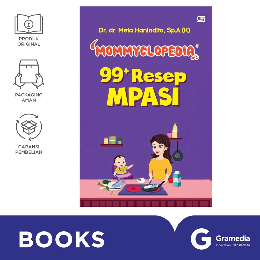 Jual KODE G95N Mommyclopedia 99 Resep Mpasi dr Meta Hanindita SpA ...