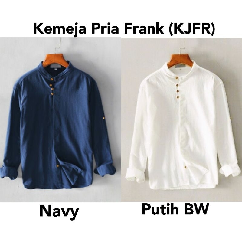 Jual KEMEJA PRIA LENGAN PANJANG KATUN LINEN PREMIUM BAJU KOKO KEMKO ...