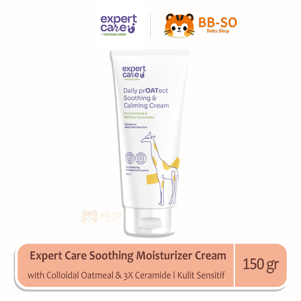 Jual EXPERT CARE Soothing Moisturizer Cream with Colloidal Oatmeal & 3X Ceramide - 50 gr / 150 ...