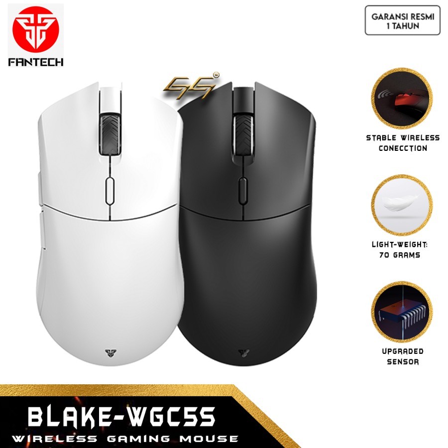 Jual FANTECH BLAKE S WGC5S DUAL MODE Wireless Gaming Mouse ...