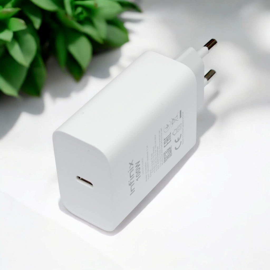 Jual Power Adapter Infinix 100 Watt Port C to C Fast Charging | Shopee ...