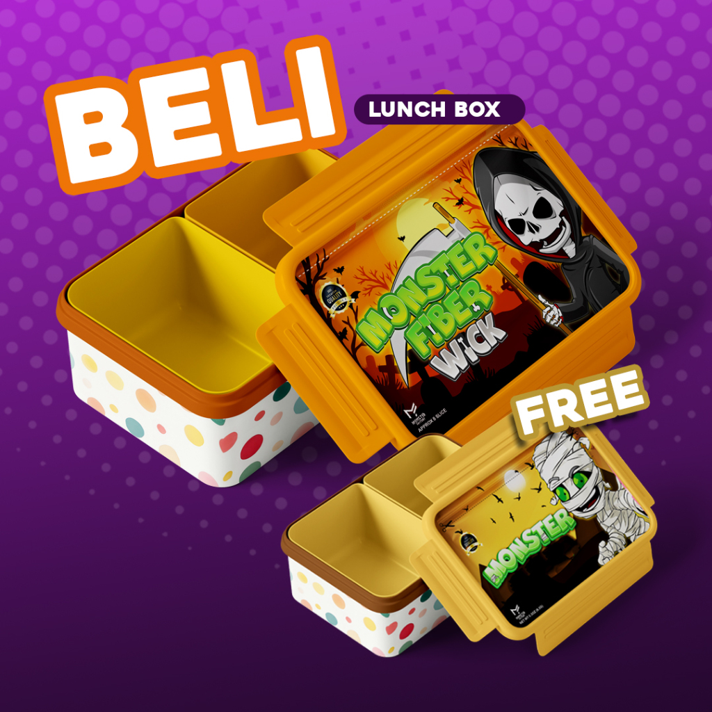Jual Lunch Box FIBER Ukuran Besar | Shopee Indonesia
