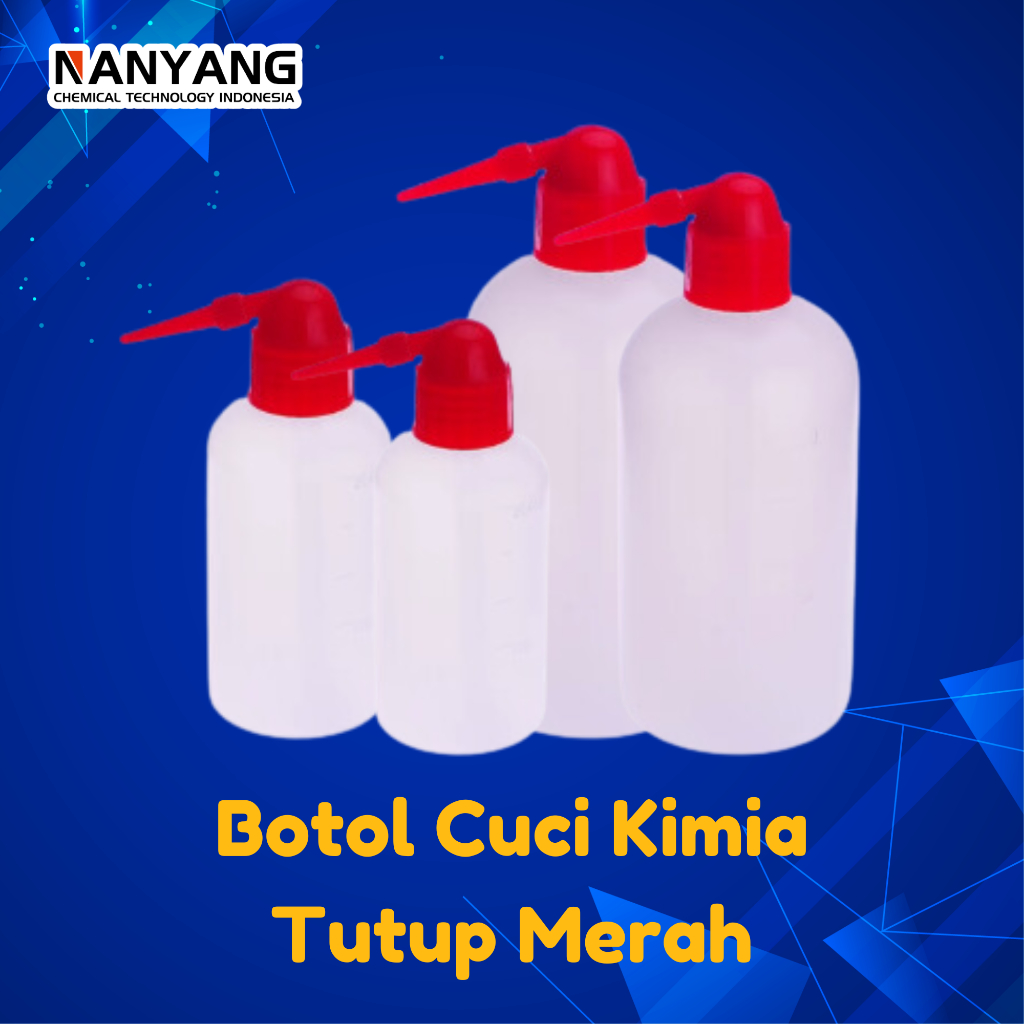 Jual Botol Cuci Kimia dengan Tutup Merah Terlaris, Kualitas Tinggi ...