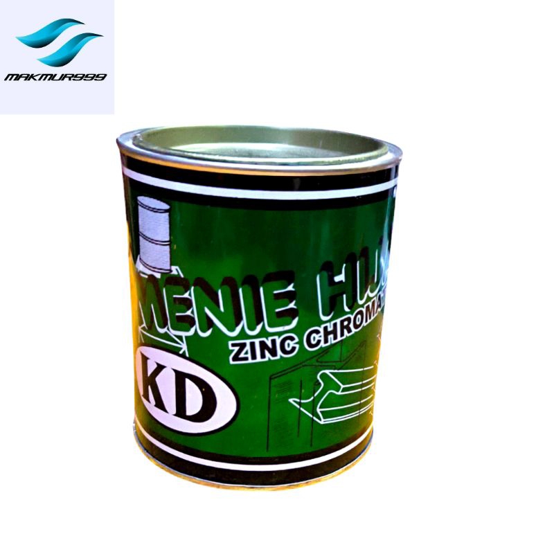 Jual meni besi KD warna hijau zinc chromate per 1 liter | Shopee Indonesia
