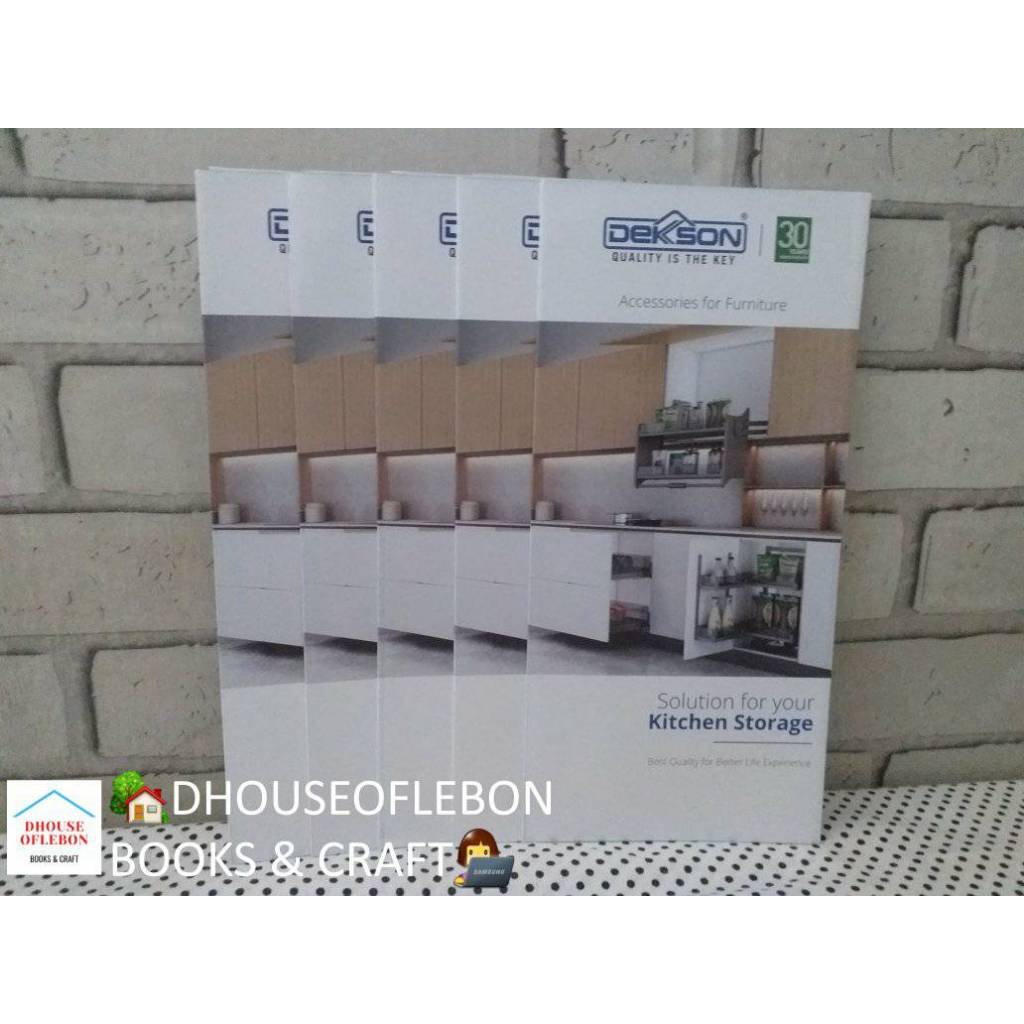 Jual Katalog Brosur Kitchen Storage by Dekkson | Shopee Indonesia