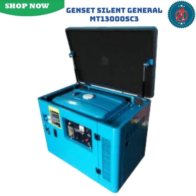 Jual Genset Silent Bensin General MT 13000 SC3 3 Phase ( 12.5 KVA ...