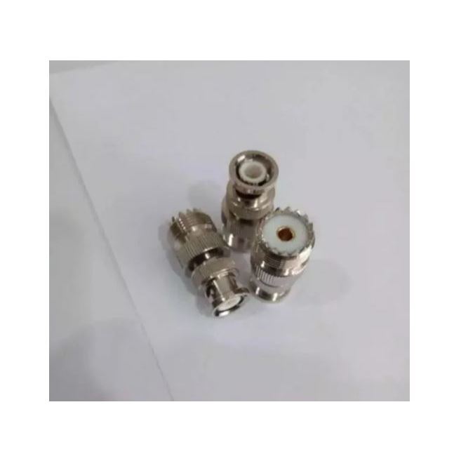 Jual Konektor BNC male to PL female Ht - sambungan PL259 PL 259 PL-259 UHF female to connector ...
