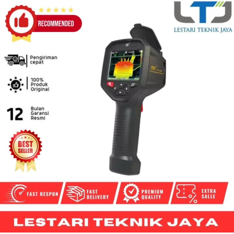 Jual HTI HT-H8 WiFi 384*288 Pixels Infrared Thermal Imager Transmission PC Analysis Floor ...