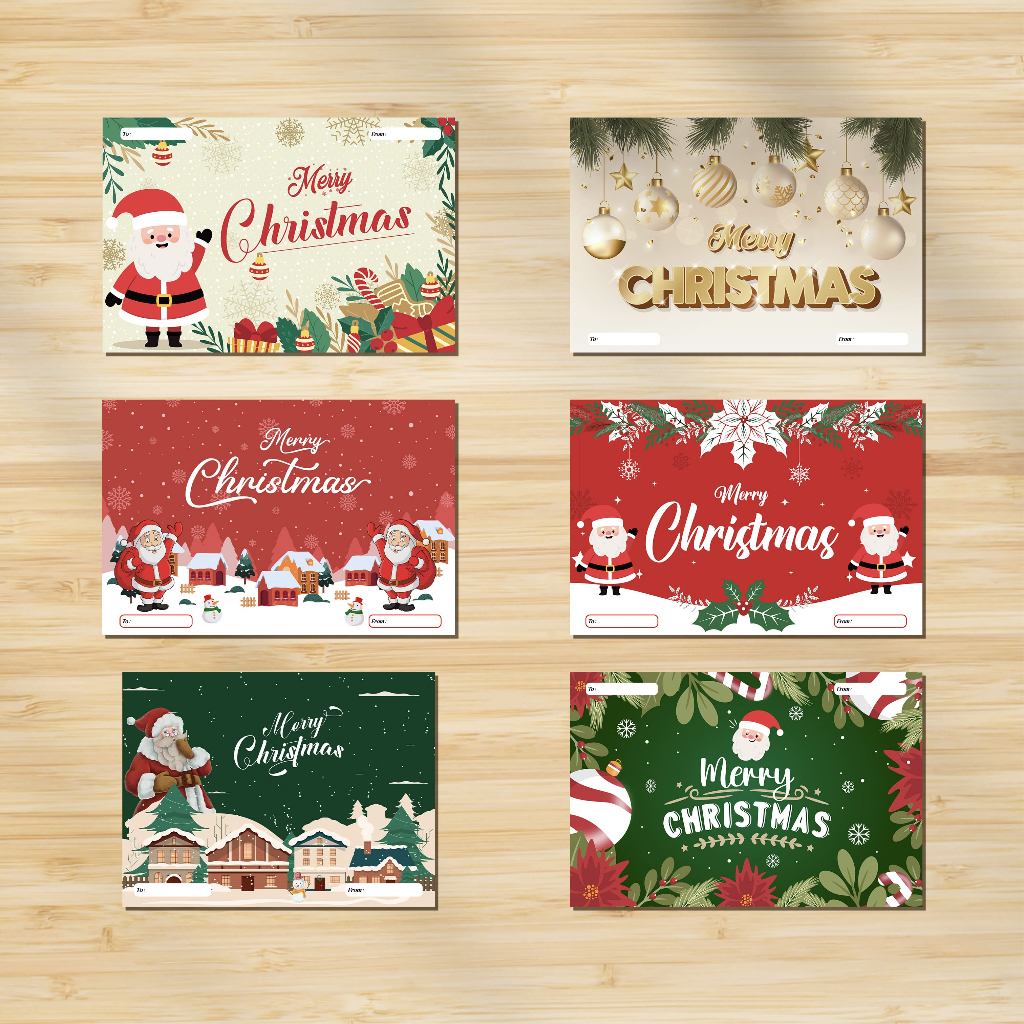 Jual Kartu Ucapan Natal Greeting Card / Christmas / Wedding / Thankyou ...