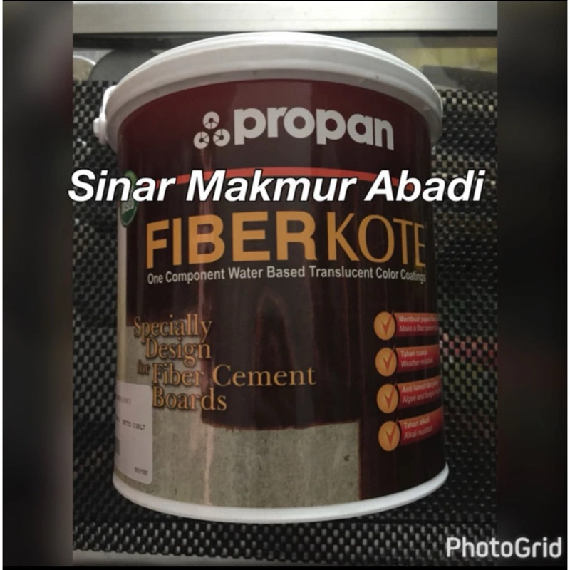 Jual PROPAN FIBERKOTE CAT FIBERCEMENT GRC GYPSUM KAYU WPC WARNA GLOSSY ...