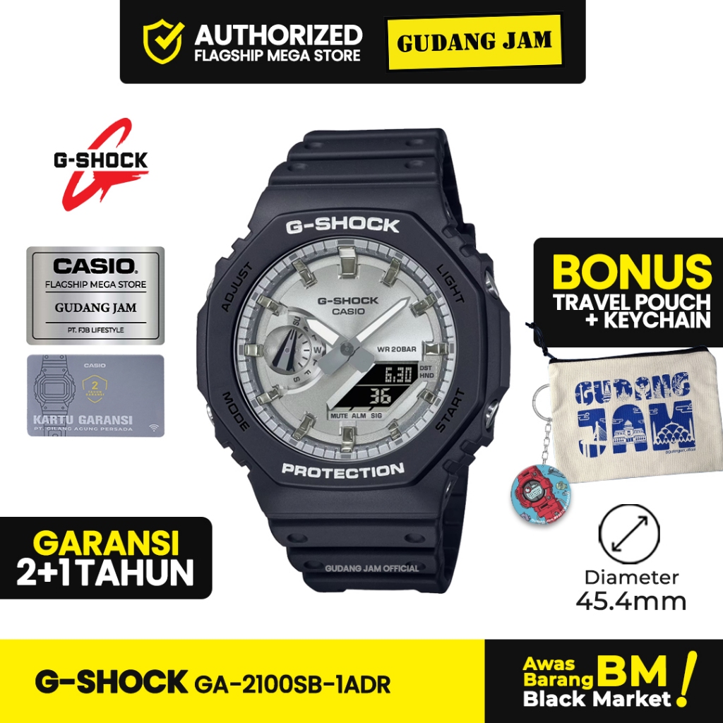 Jual Jam Tangan G-Shock GA-2100SB-1ADR GA-2100SB GA-2100 GA2100SB GA ...