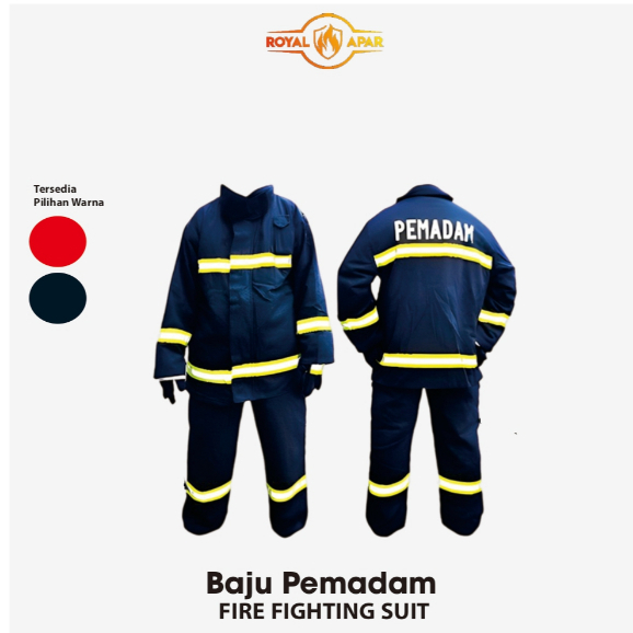 Jual Baju Pemadam Api / Baju Damkar Navy / Fire Fighting Suit Tonata ...