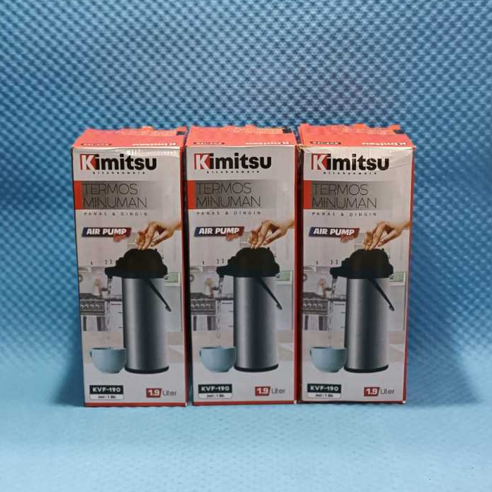 Jual Termos Stainless KIMITSU KV-190 / Termos Air Panas 1.9 Liter ...
