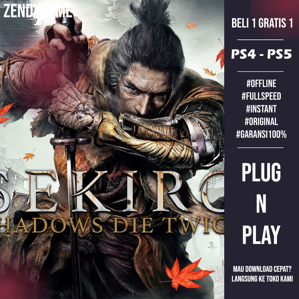 Jual SEKIRO: SHADOWS DIE TWICE FOR PS4 PS5 | SEKIRO PS4 | SEKIRO PS5 ...