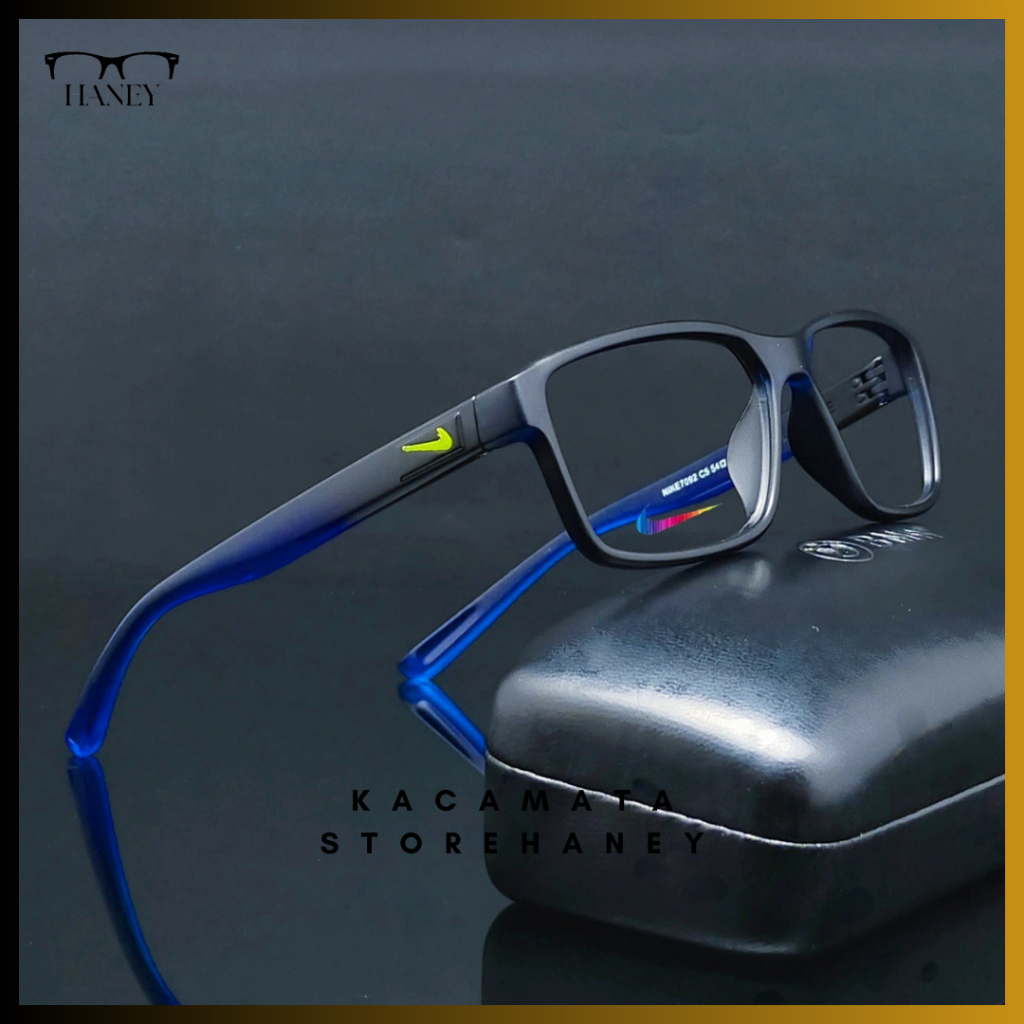 Jual KACAMATA MERK NIKE LIVE FRAME FIBER LENSA NORMAL MIN/PLUS BLUERAY ...