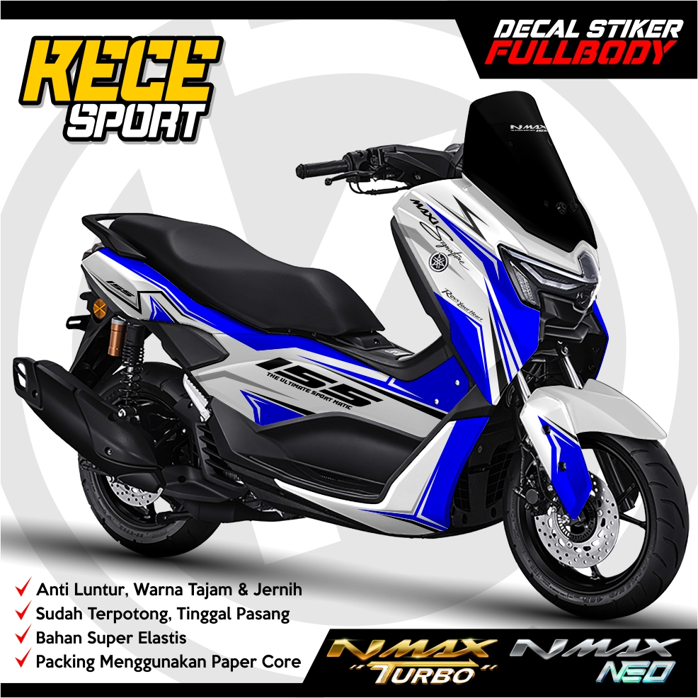Jual Decal Nmax Turbo/Neo Fullbody Maxi Signature Warna TERBARU COD ...