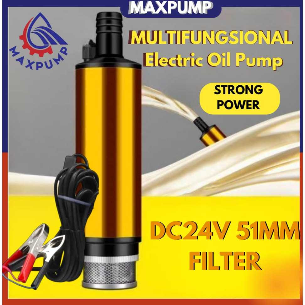 Jual MAXPUMP Pompa air celup mini Kecil Portable Diesel Pompa Transfer ...