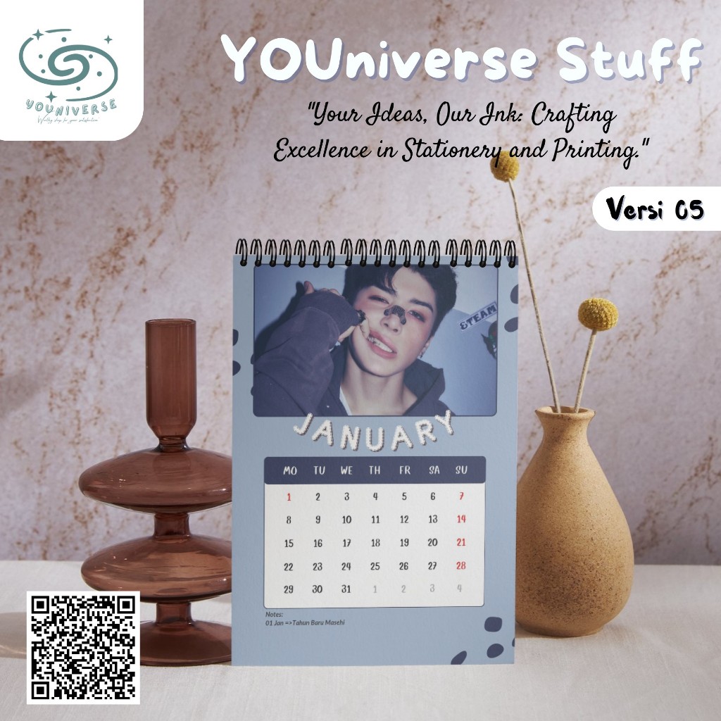 Jual &TEAM First Howling: NOW Kalender Meja 2025 / Desk Calendar 2025 ...