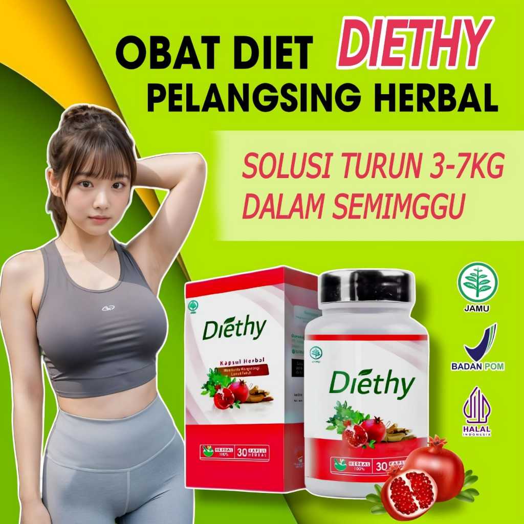 Jual DIETHY OBAT DIET DI JAMIN AMPUH / HERBAL DETOX ORIGINAL / PIL DIET ...