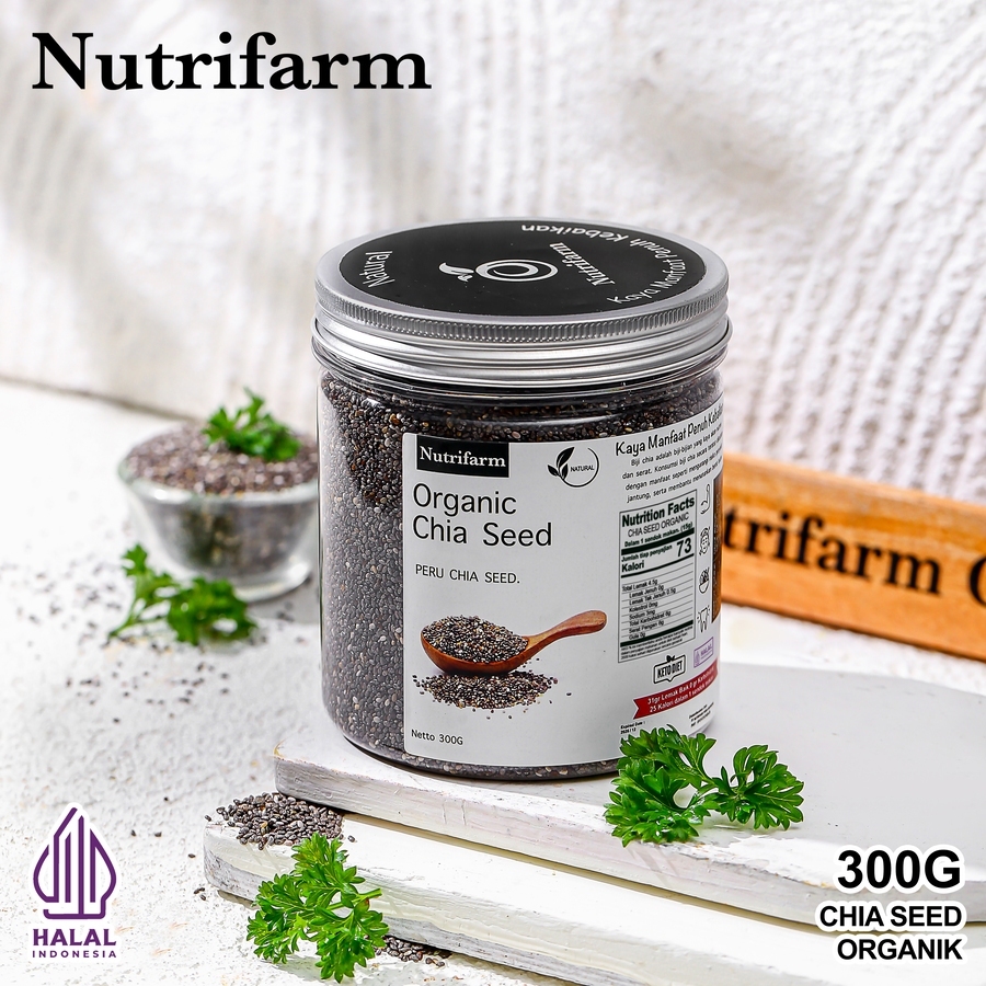 Jual Nutrifarm Chia Seeds 300g | Shopee Indonesia