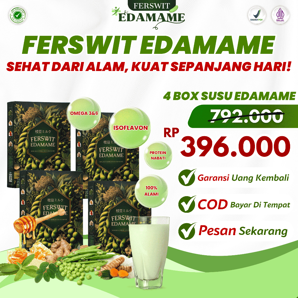 Jual Ferswit Susu Edamame 100% Asli Original 4 Box | Shopee Indonesia