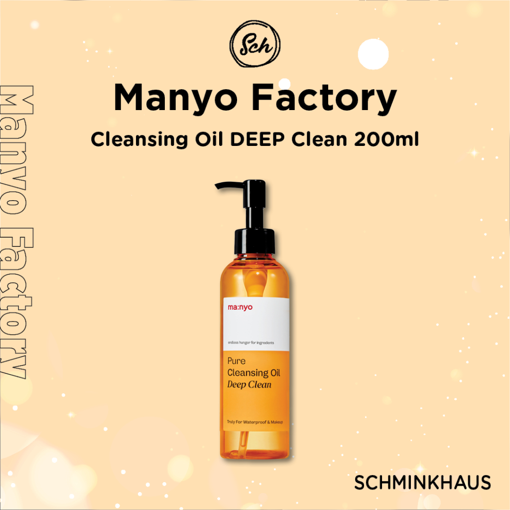 Jual MANYO Cleansing Oil DEEP Clean 200ml | Shopee Indonesia