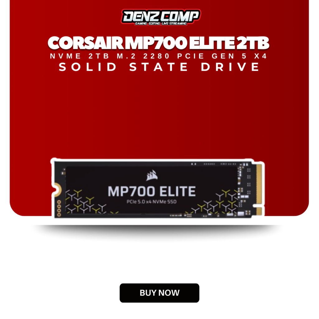 Jual CORSAIR MP700 ELITE 2TB PCIe 5.0 (Gen 5) x4 NVMe M.2 SSD | Shopee ...
