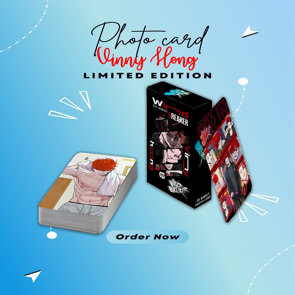 Jual PHOTOCARD SET VINNY HONG WINDBREAKER PREMIUM 25 SHEET | Shopee ...