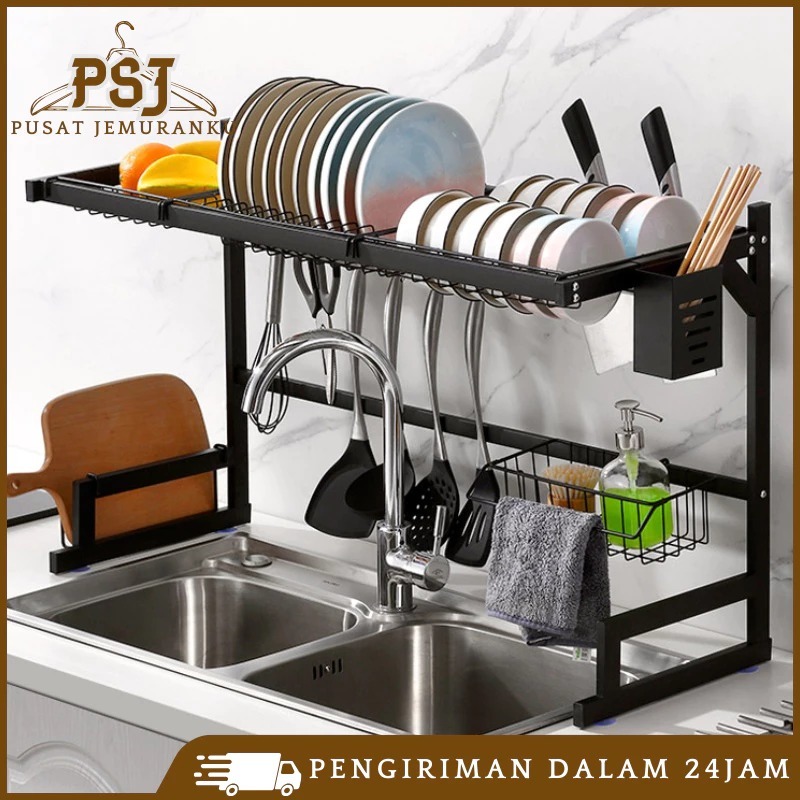 Jual Rak Piring Wastafel Rak Piring Stainless Rak Dapur Stainless Rak ...