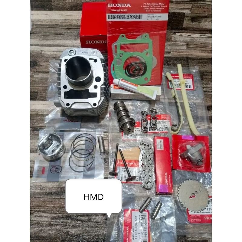 Jual BLOK SEHER BLOK CYLINDER KOMPLIT 11 ITEM HONDA KPH KHARISMA, SUPRA X 125 KARBU/KARBURATOR ...