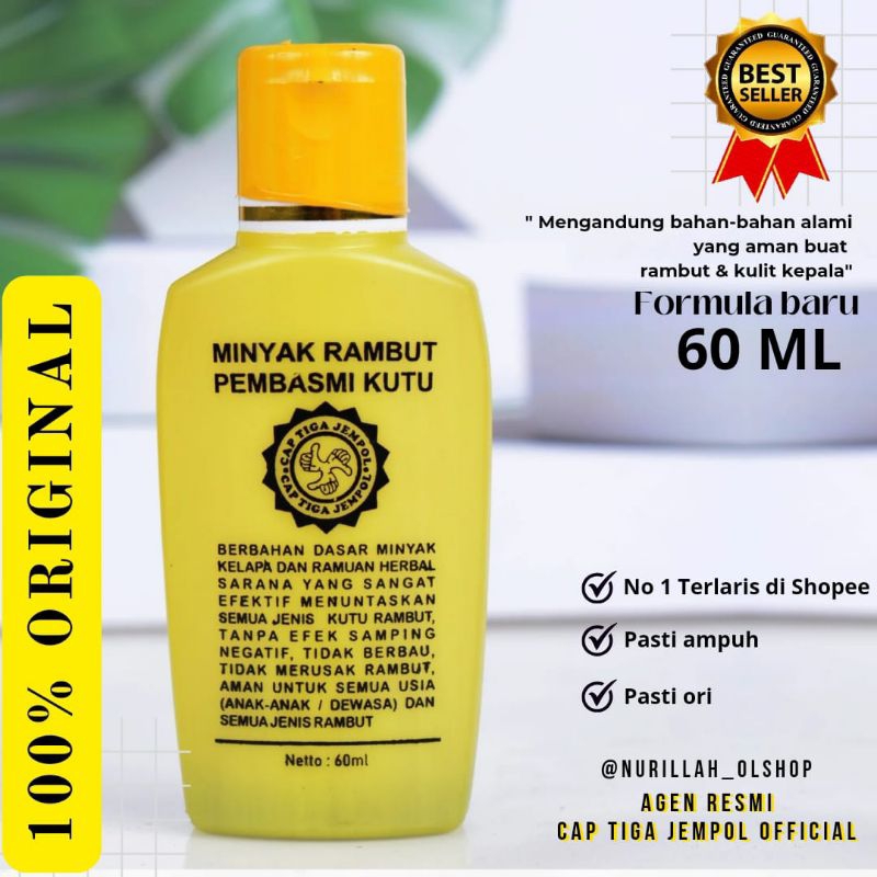 Jual 60ml Obat pembasmi kutu rambut dan telurnya paling manjur sedunia ...