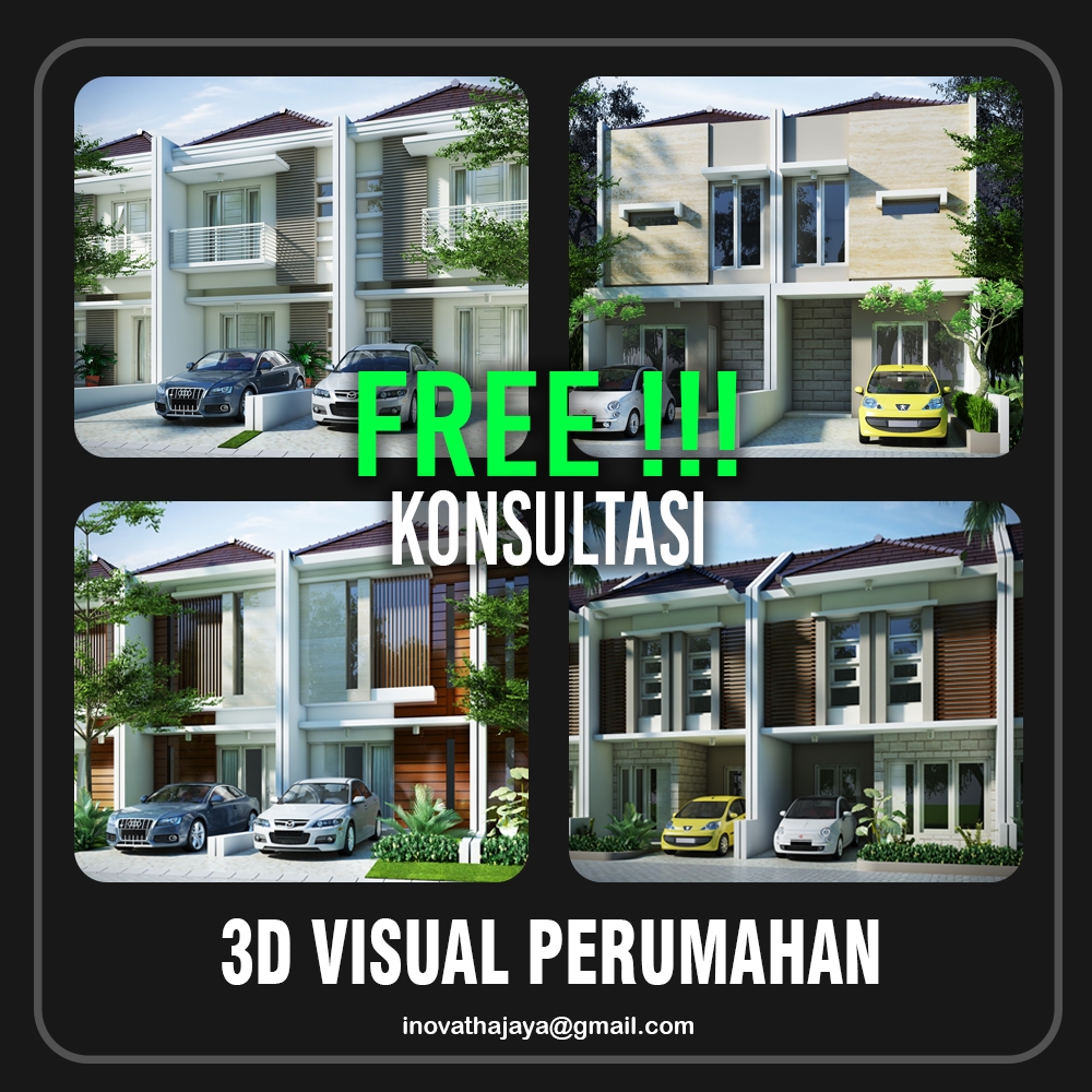 Jual Jasa 3D Rendering, 3D Visual untuk Brosur Perumahan | Shopee Indonesia