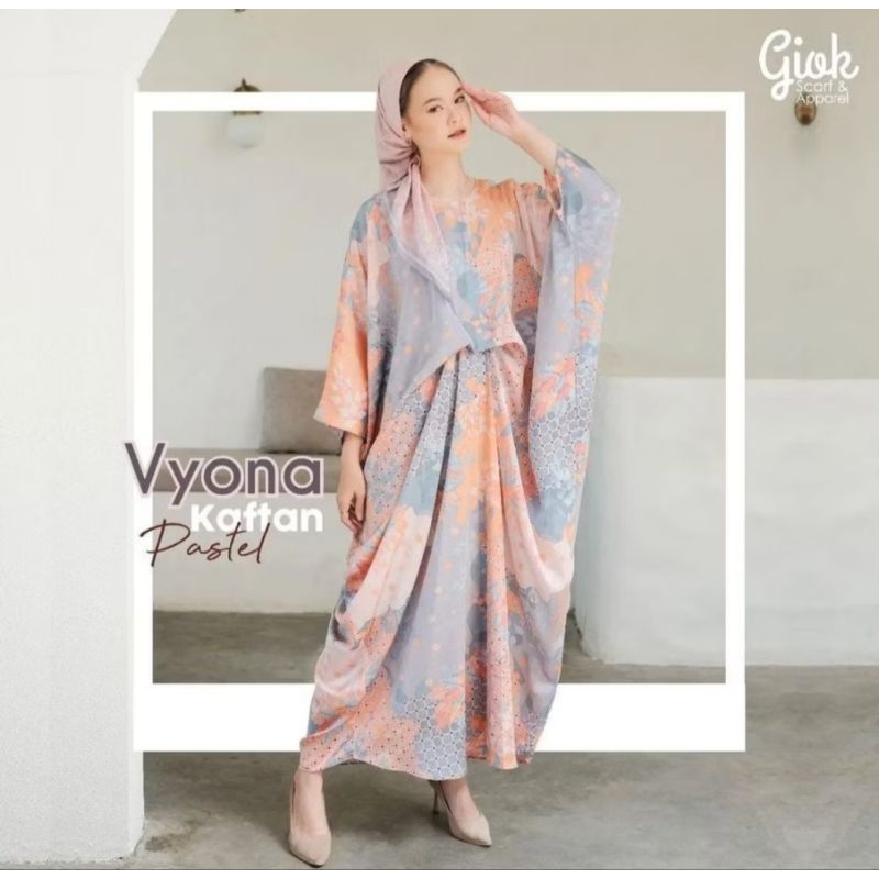 Jual Vyona Kaftan Wanita | Shopee Indonesia