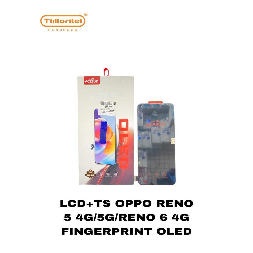Jual LCD+TS OPPO RENO 5 4G/5G/RENO 6 4G/REALME GT 5G BLACK OLED ACEBUD ...