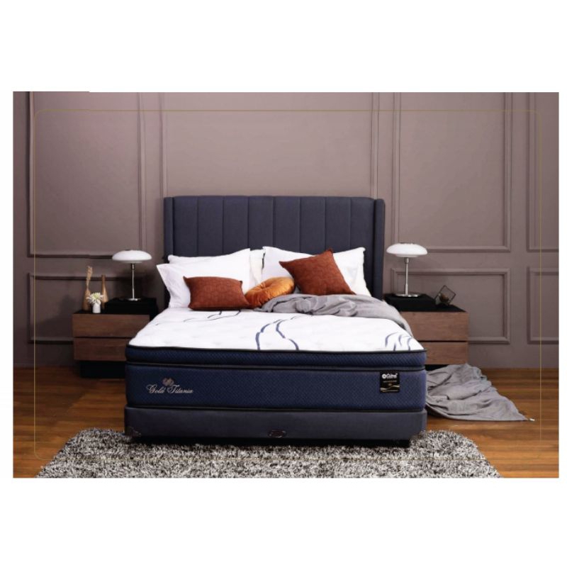 Jual Central Kasur Spring Bed GOLD TITANIA Natural Latex Springbed ...