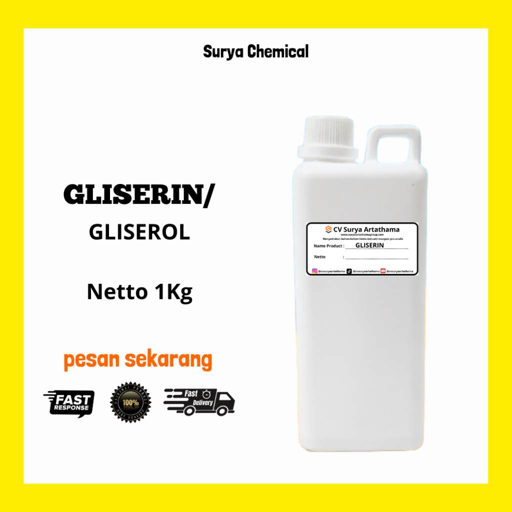 Jual Gliserin 1 Liter - Vegetable Glycerin - Gliserin Nabati - Gliserol ...