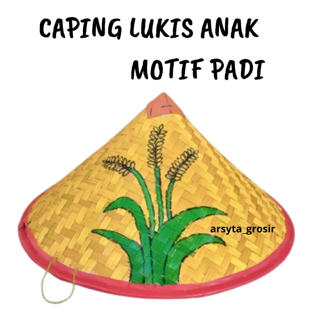 Jual TOPI CAPING HIAS MOTIF PADI - CAPING LUKIS BAMBU FREE KOPIAH ...