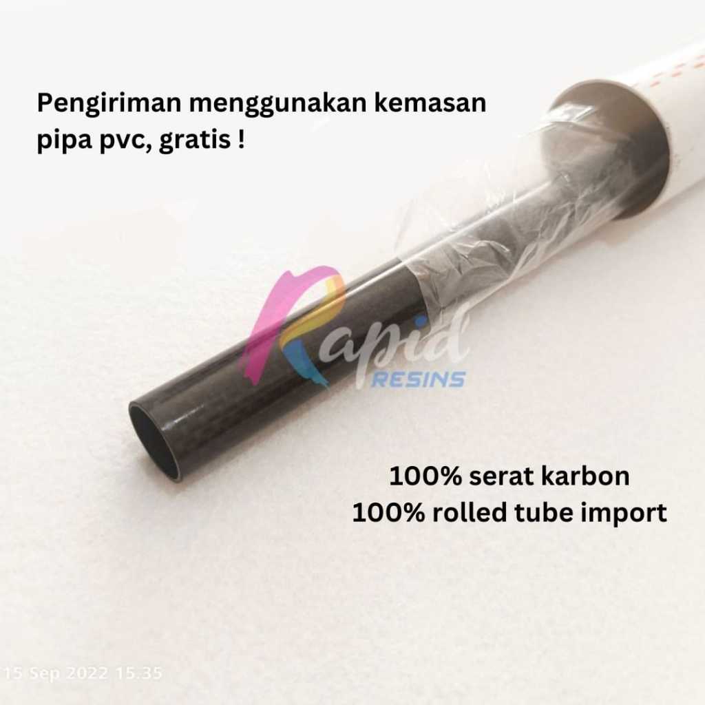 Jual Pipa Carbon Fiber Asli Tabung Serat Karbon Tube Berbagai Ukuran ...