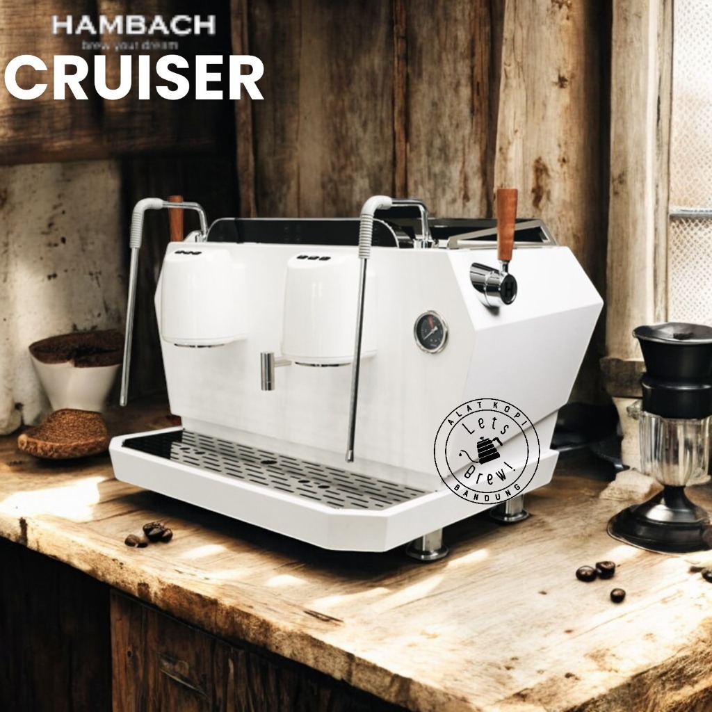 Jual Hambach Mesin Kopi Espresso CRUISER Volumetric 2 Group / Hambach ...