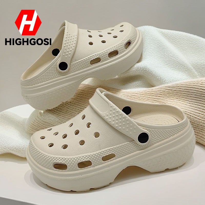 Jual HIGHGOSI Sandal Jelly Fuji Sandal Baim Wanita Slip On Anti Air ...