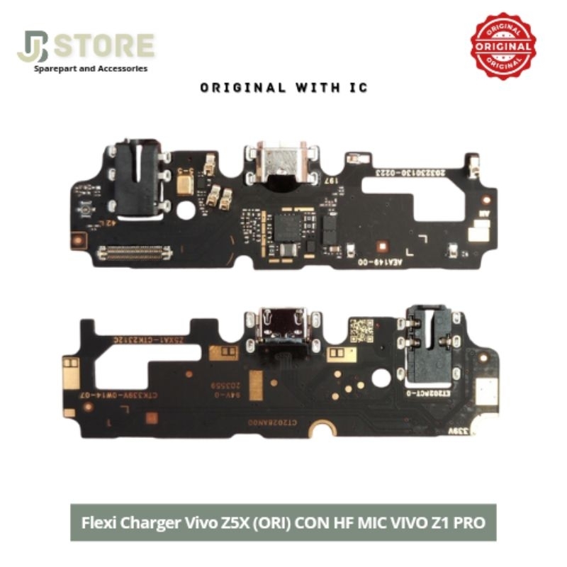 Jual Papan Cas Fleksibel Board Konektor Cas Vivo Z5X Z1 Pro Original With IC | Shopee Indonesia