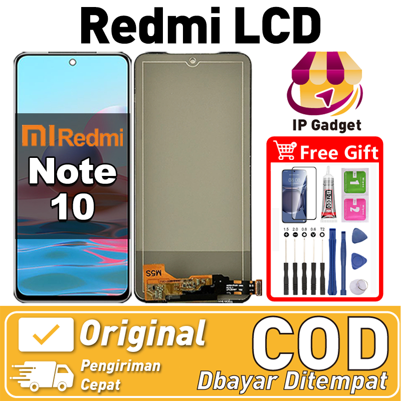 Jual ORI FOR LCD REDMI NOTE 10 Fullset Original LCD HP REDMI NOTE 10 ...