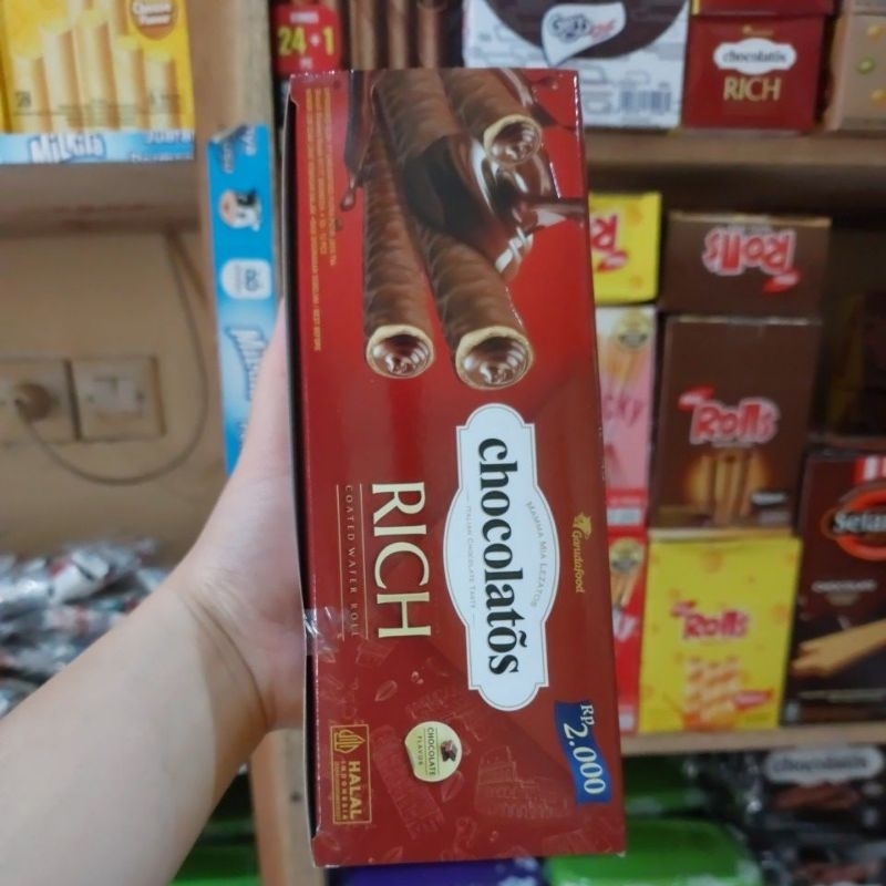 Jual Chocolatos Rich 1 kotak isi 12 pcs | Shopee Indonesia