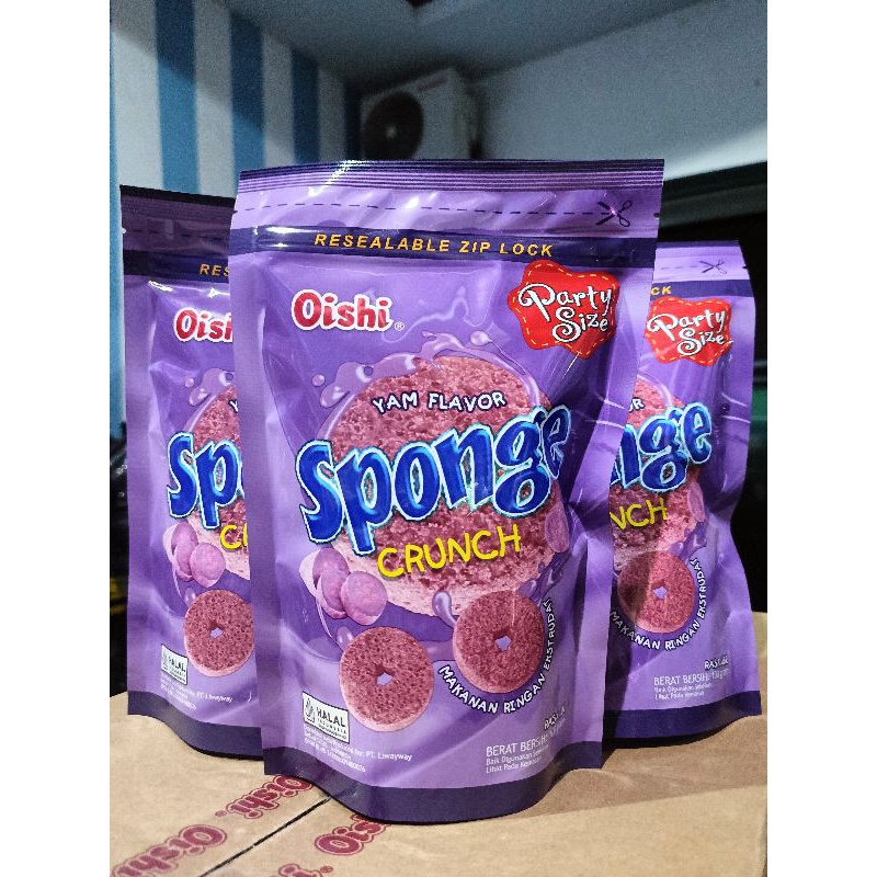 Jual OISHI SPONGE CRUNCH UBI 100GR | Shopee Indonesia