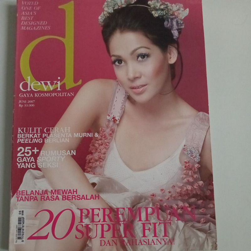 Jual Majalah Dewi Tahun 2007 Cover Mieke Soediro | Shopee Indonesia