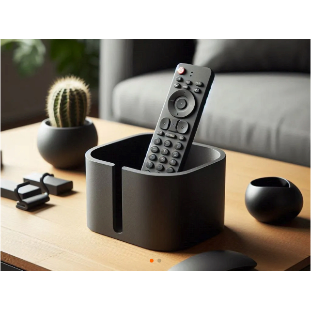 Jual Modern Minimalis Remote Holder Minimalist Tempat Remote Hitam ...