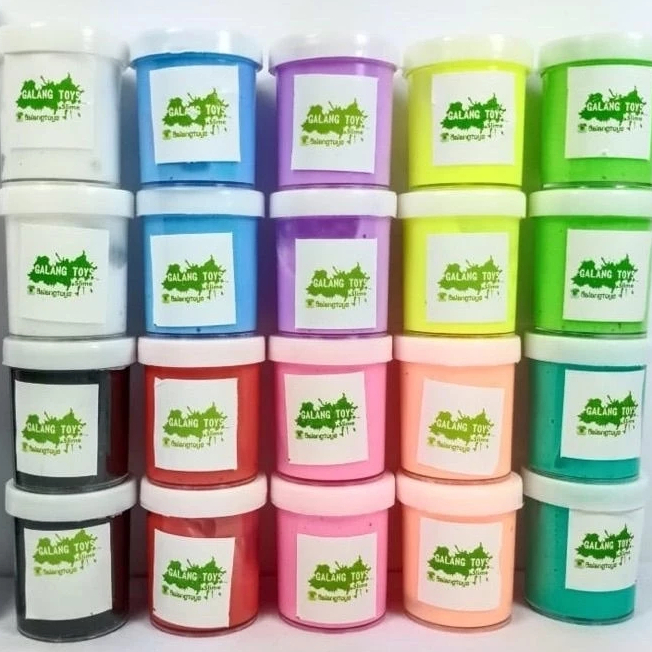 Jual slime tofu dof 20cc / slime jiggly / slem original / mainan anak ...