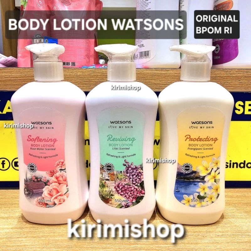 Jual Watsons Body Lotion Softening, Reviving, Protecting Original ...
