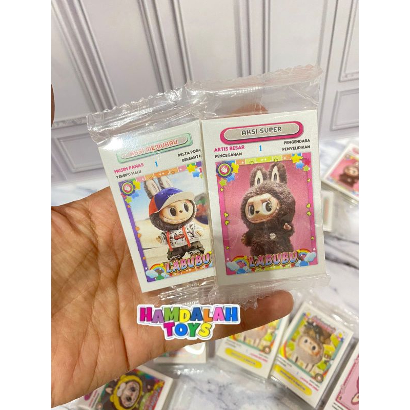 Jual MAINAN ANAK KARTU LABUBU ISI BANYAK | Shopee Indonesia